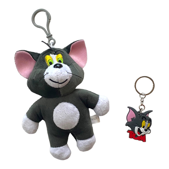 Cartoon Network | Toys | Plush Tom Jerry Key Chain Ring Christmas ...